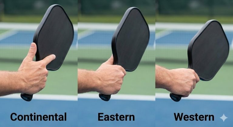 The Ultimate Pickleball Grip Guide: Continental, Eastern, and Western ...